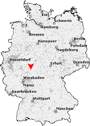 Postleitzahl Homberg (Ohm) - Hessen (PLZ Deutschland)